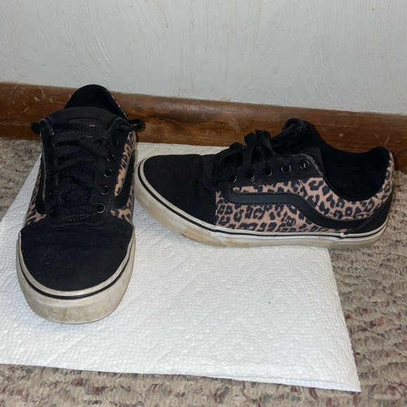 Vans | Shoes | Cheetah Print Vans | Poshmark